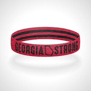 Reversible Georgia Strong Bracelet Wristband Show off Your Love for ...