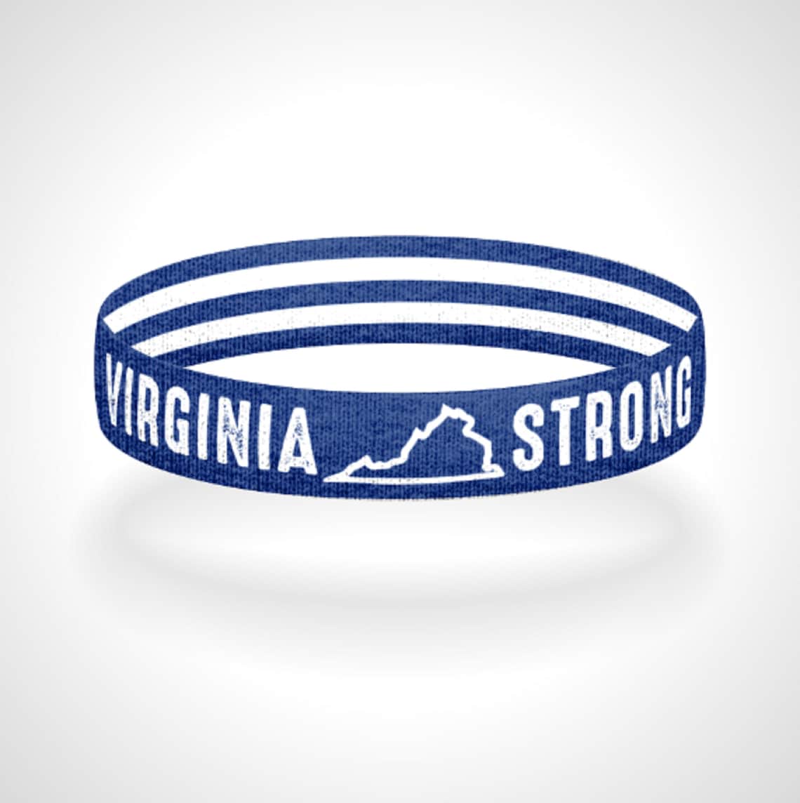 Virginia Strong Reversible Wristband Bracelet Show Off Your | Etsy