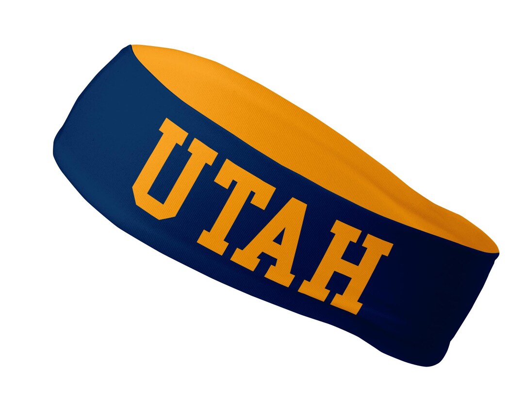 Reversible Custom Colors State of Utah Headband, Athletic Headband ...