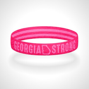 Reversible Georgia Strong Bracelet Wristband Show off Your Love for ...