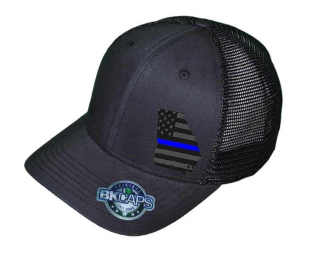 Georgia Thin Line Hat, Every Thin Line Available, Mid Profile Hat, GA ...