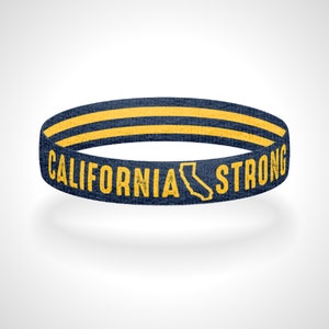 Reversible California Strong Bracelet Wristband Show off Your Love for ...