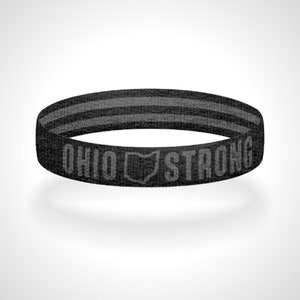 Ohio Strong Reversible Wristband Bracelet Show off Your Love for Ohio ...