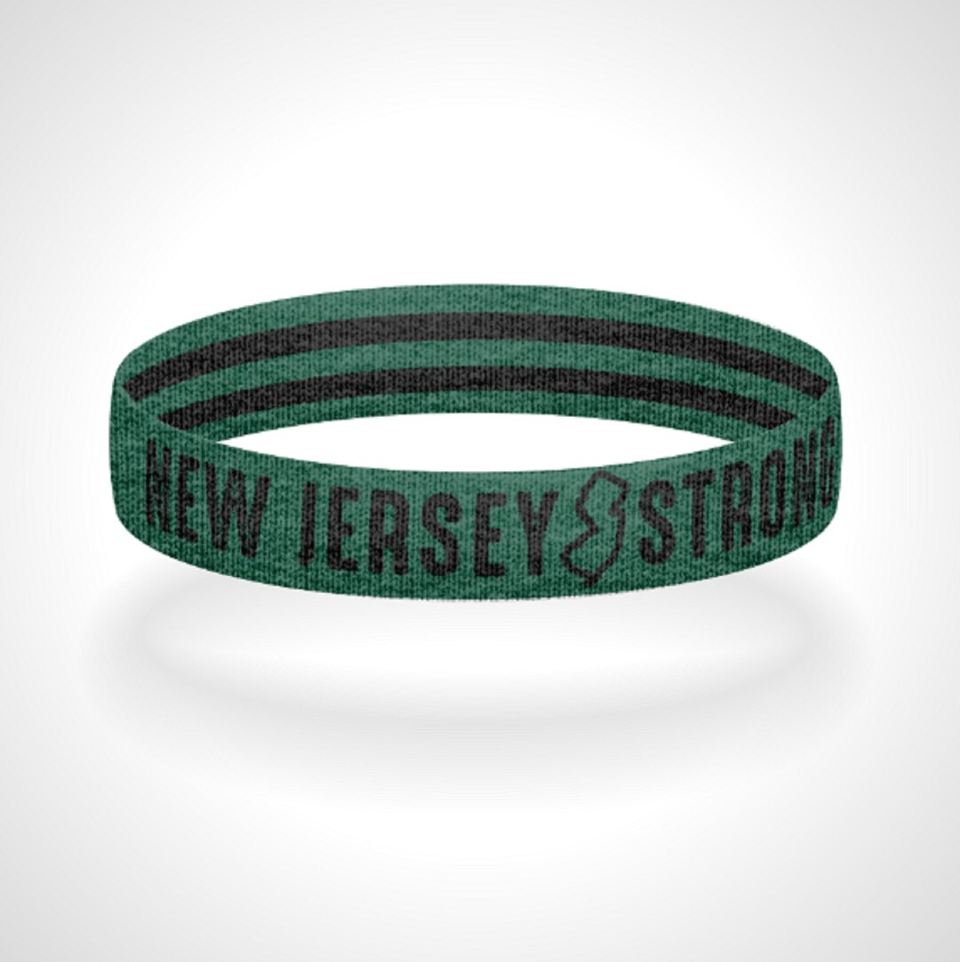 Reversible New Jersey Strong Bracelet Wristband Show off Your Love for ...