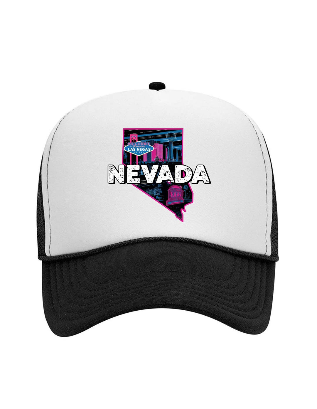 Vintage Style Nevada Hat, High Profile Otto Hat, State of Nevada Hat ...