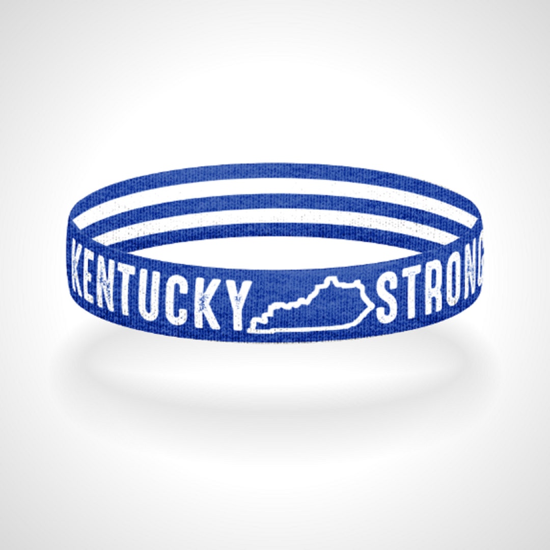 Reversible Kentucky Strong Bracelet Wristband Show off Your Love for ...