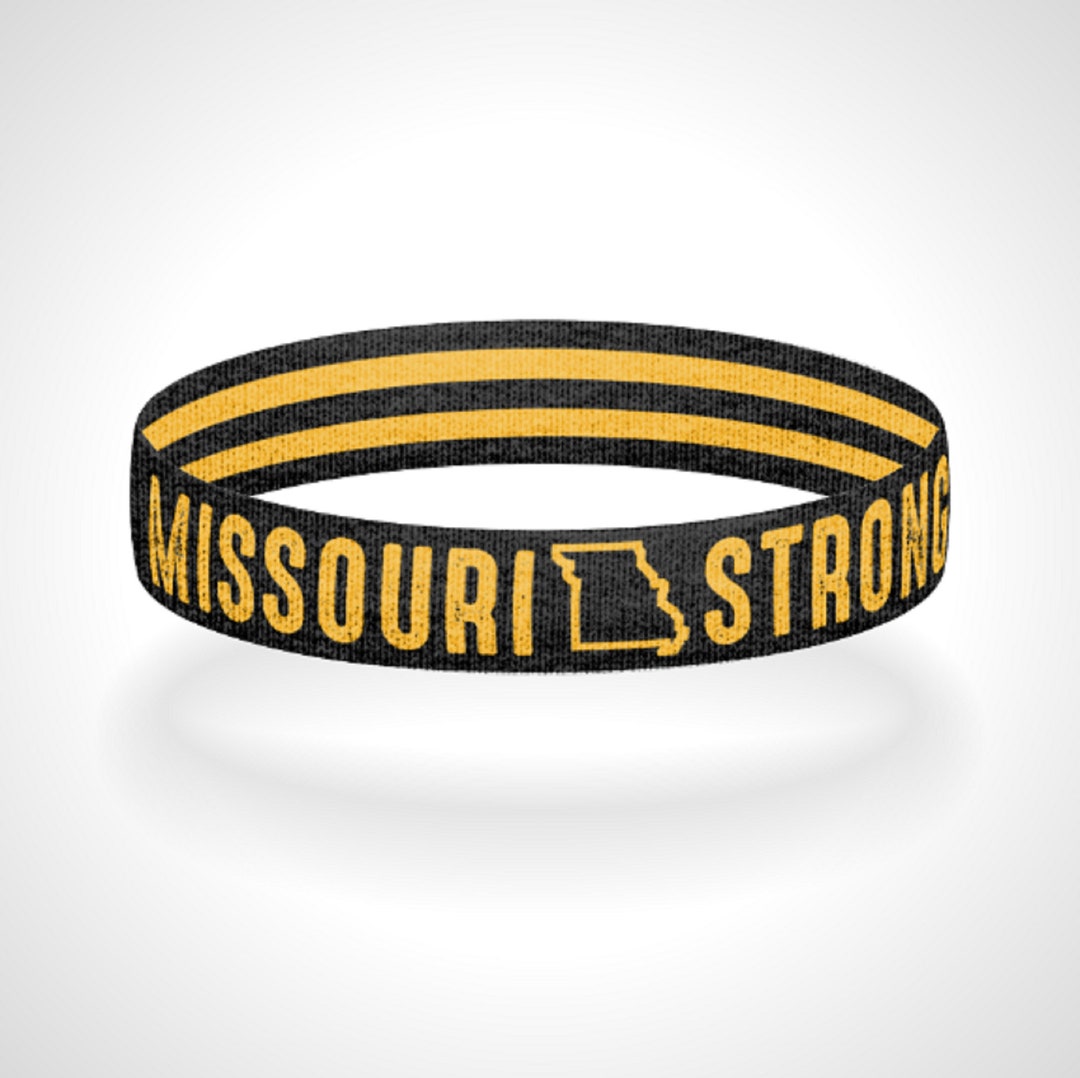 Reversible Missouri Strong Bracelet Wristband Show off Your Love for ...