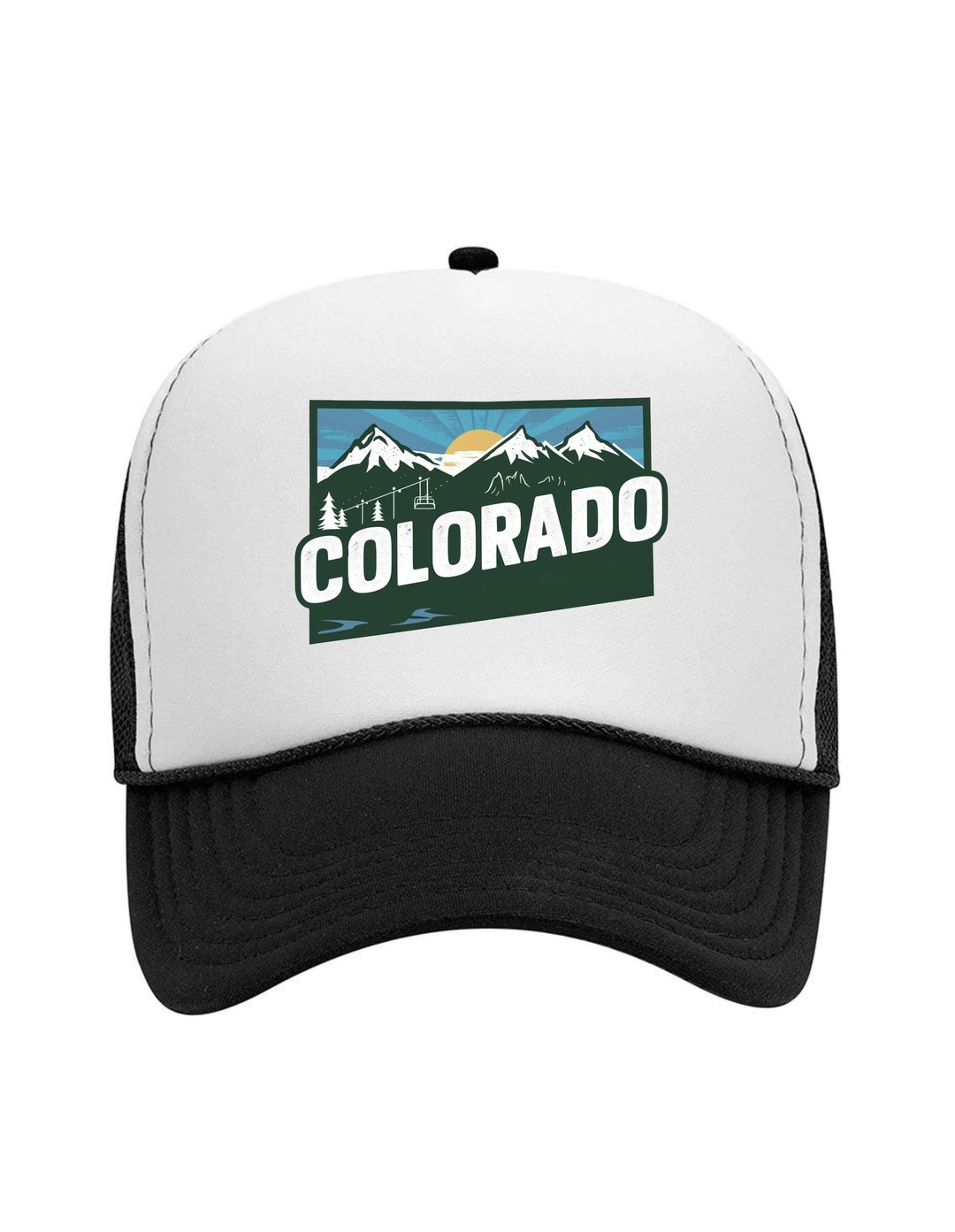 Vintage Style Colorado Hat, High Profile Otto Hat, State of Colorado ...