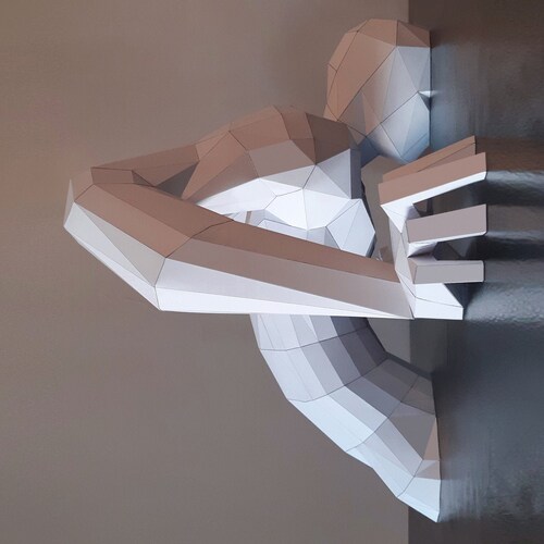 Running Man Papercraft Trophy Printable 3D Puzzle Papercraft - Etsy