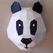 Panda Sculpture Papercraft 3D, Craft Kit for Adults, Puzzle to Make ...