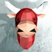 Cow Papercraft Sculpture, Printable 3D Puzzle, Papercraft Pdf Template ...