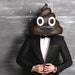 Poop Emoji Paper Face Mask Template, Printable Papercraft Pdf Template ...
