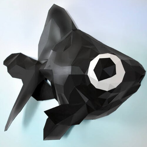 Ammonite Fossil Papercraft Sculpture Printable 3D Puzzle - Etsy