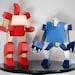 Robot Papercraft Sculptures, Printable 3D Puzzle, Papercraft Pdf ...
