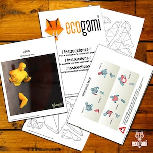 Running Man Papercraft PDF, DIY Human Wall Art, Low Poly 3D Printable ...