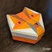 FOX BOX PAPERCRAFT | Diy Fox Box | Pdf Fox Box Template | Printable Fox ...