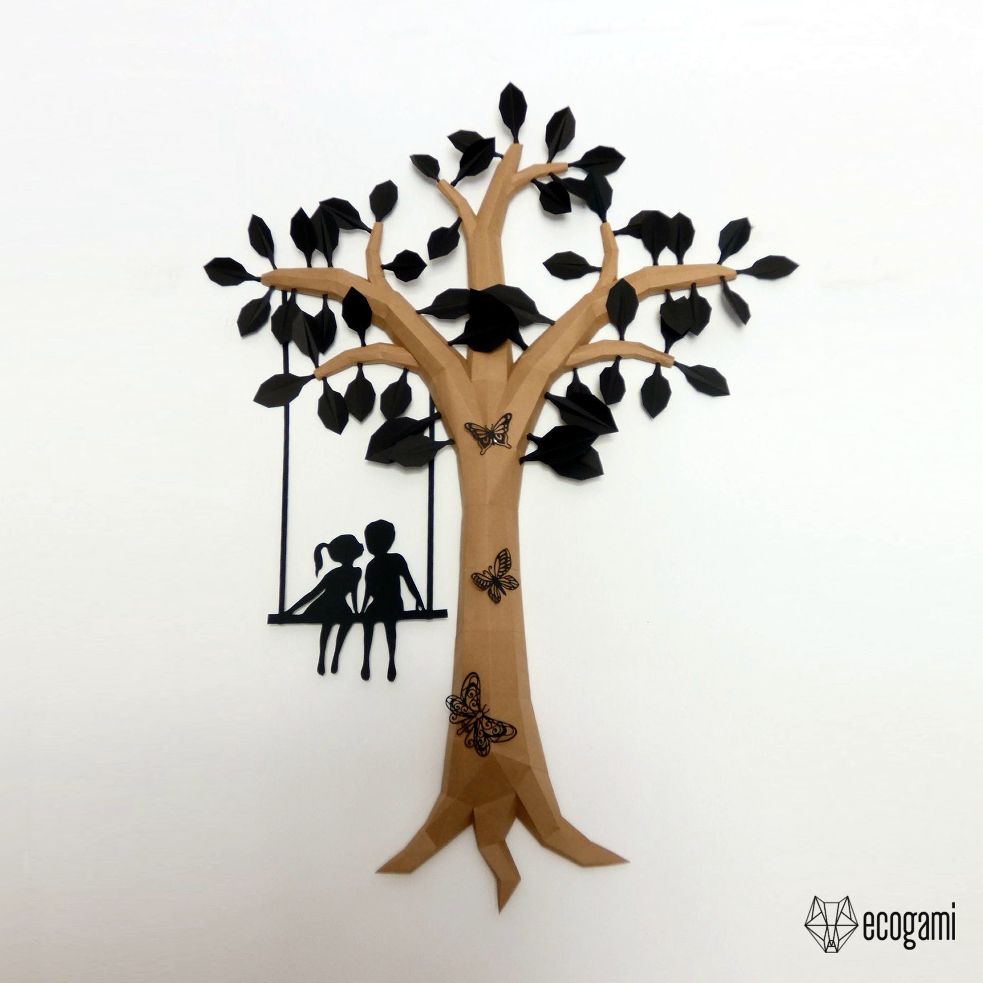Tree of Life Papercraft Sculpture, Printable 3D Puzzle, Papercraft Pdf ...