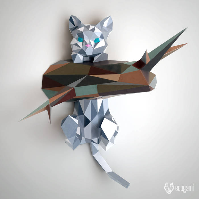 Ceiling Cat Papercraft