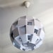 Paper Lamp Shade, Printable Lampshade Template MOD, Papercraft Pdf ...