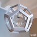 Modern Paper Lamp Shade, Printable Lampshade HEXA, Papercraft Pdf ...