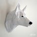 German Shepherd Papercraft Sculpture, Printable 3D Puzzle, Papercraft ...
