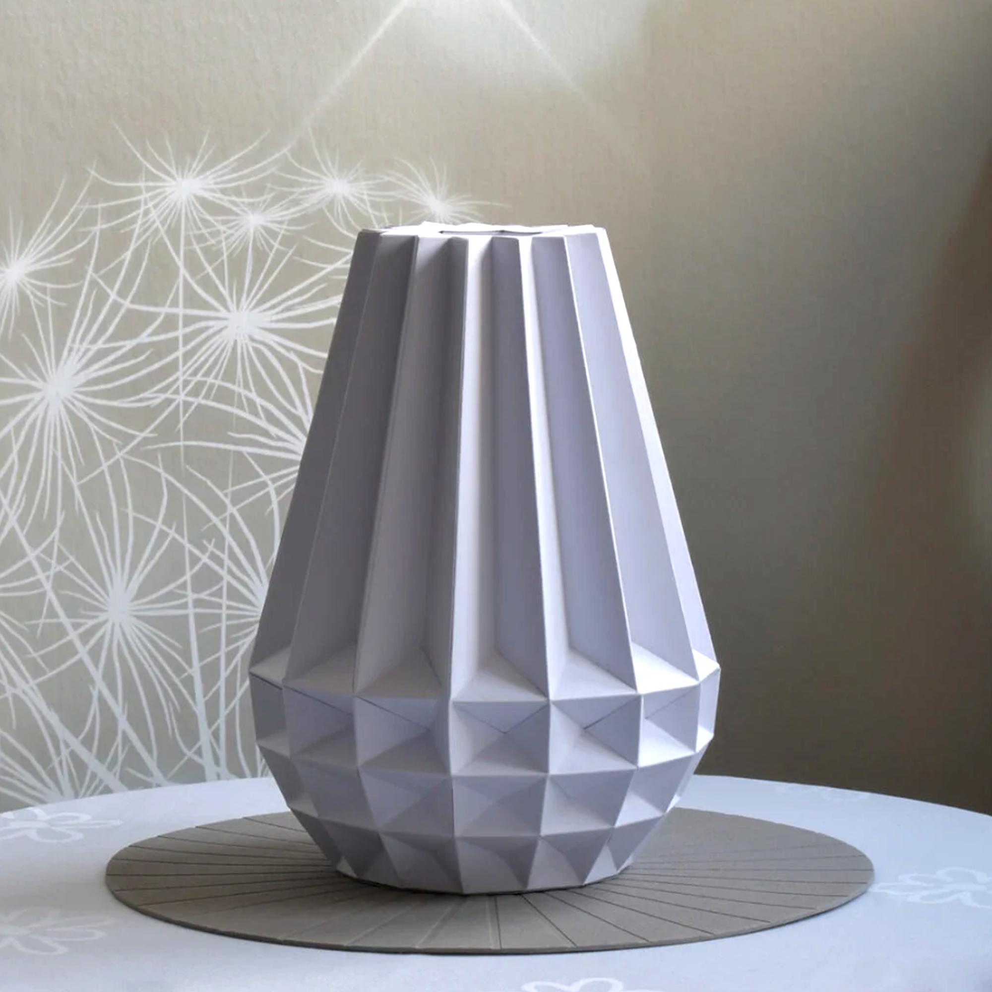 DIY Paper Vases, Printable 3D Puzzle, Papercraft Pdf Template to Make ...