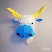 Cow Papercraft Sculpture, Printable 3D Puzzle, Papercraft Pdf Template ...