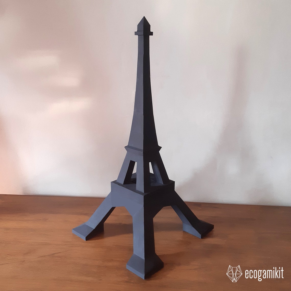 Eiffel Tower Sculpture Papercraft 3D Craft Kit for Adults - Etsy
