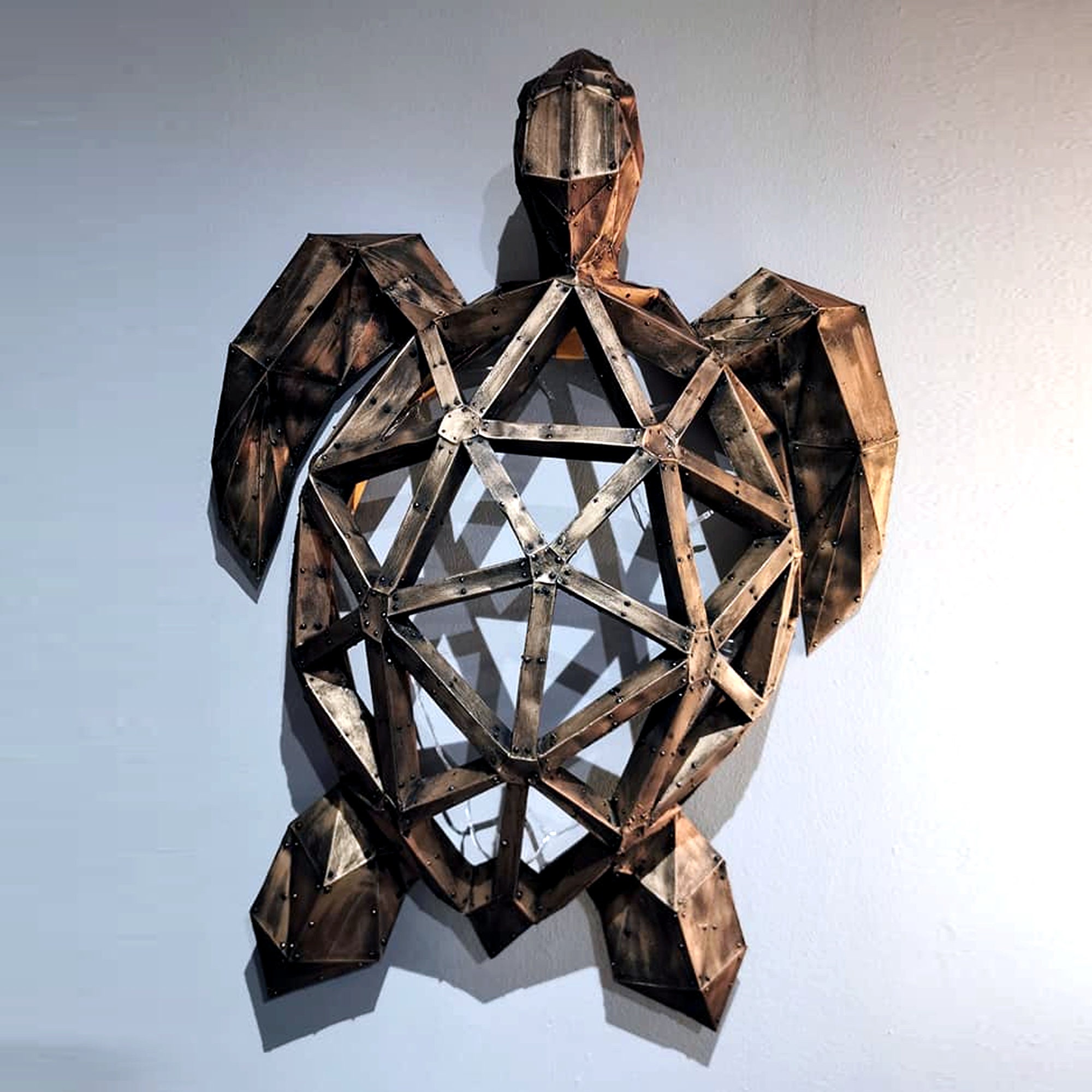 Tortuga marina escultura papercraft rompecabezas 3D | Etsy