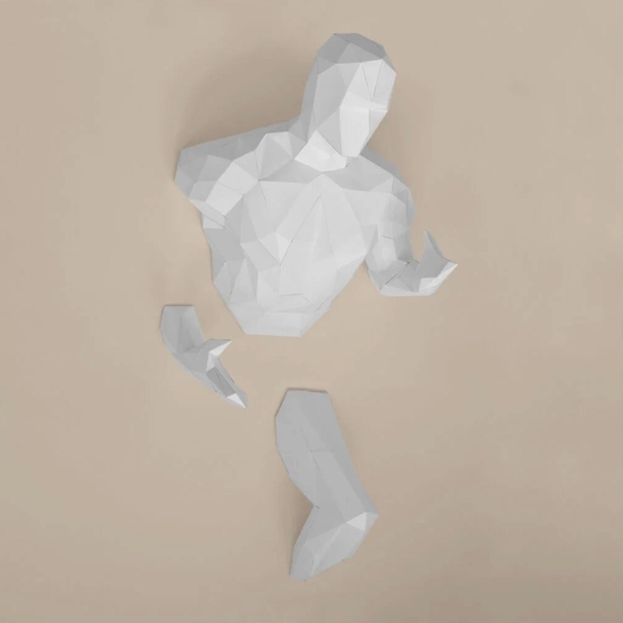 Running Man Papercraft Trophy, Printable 3D Puzzle, Papercraft Pdf ...