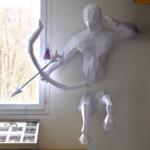 Centaur Papercraft Trophy, Printable 3D Puzzle, Papercraft Pdf Template ...