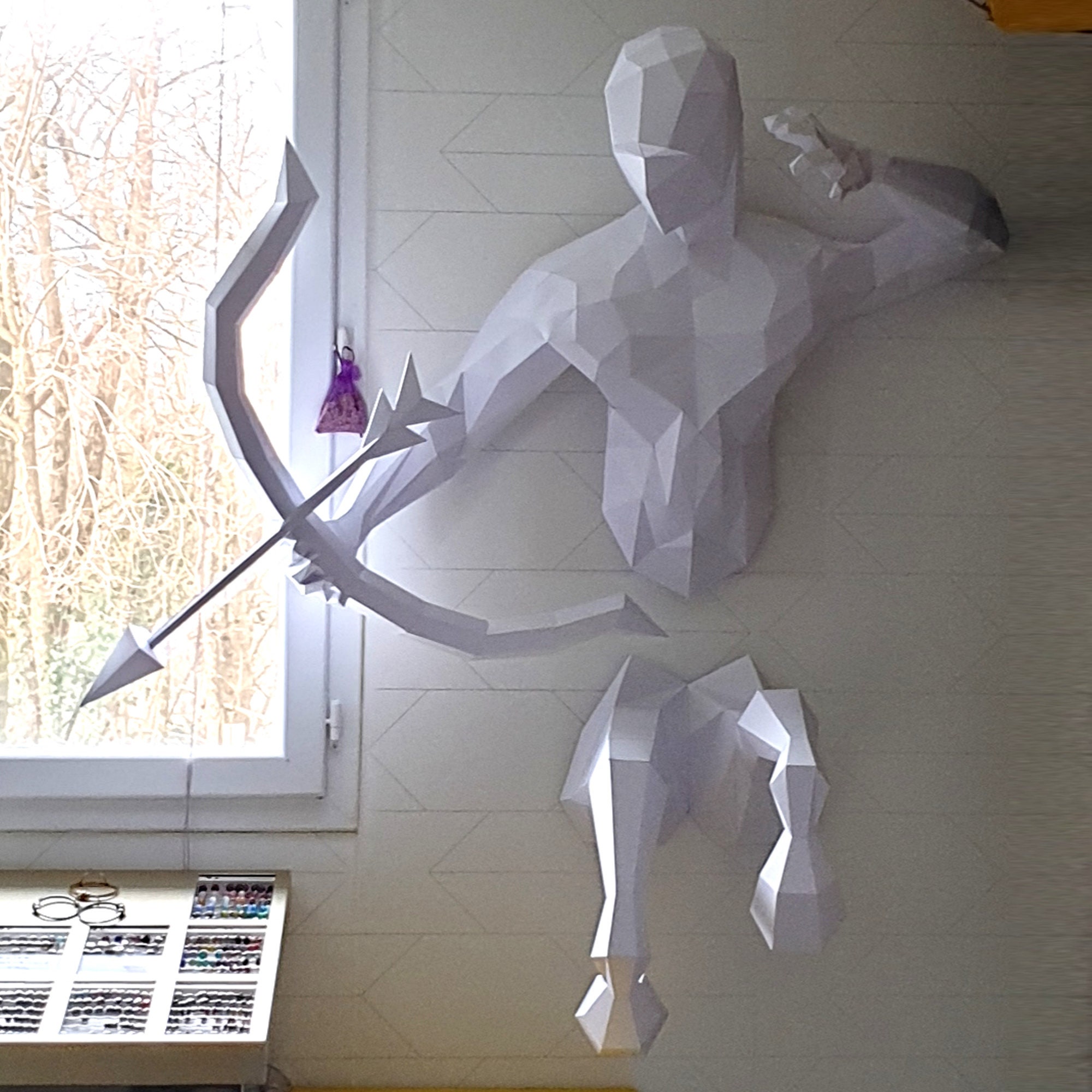 Centaur Papercraft Trophy Printable 3D Puzzle Papercraft Pdf - Etsy