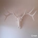 Deer Skull Papercraft Trophy, Printable 3D Sculpture, Papercraft Pdf ...