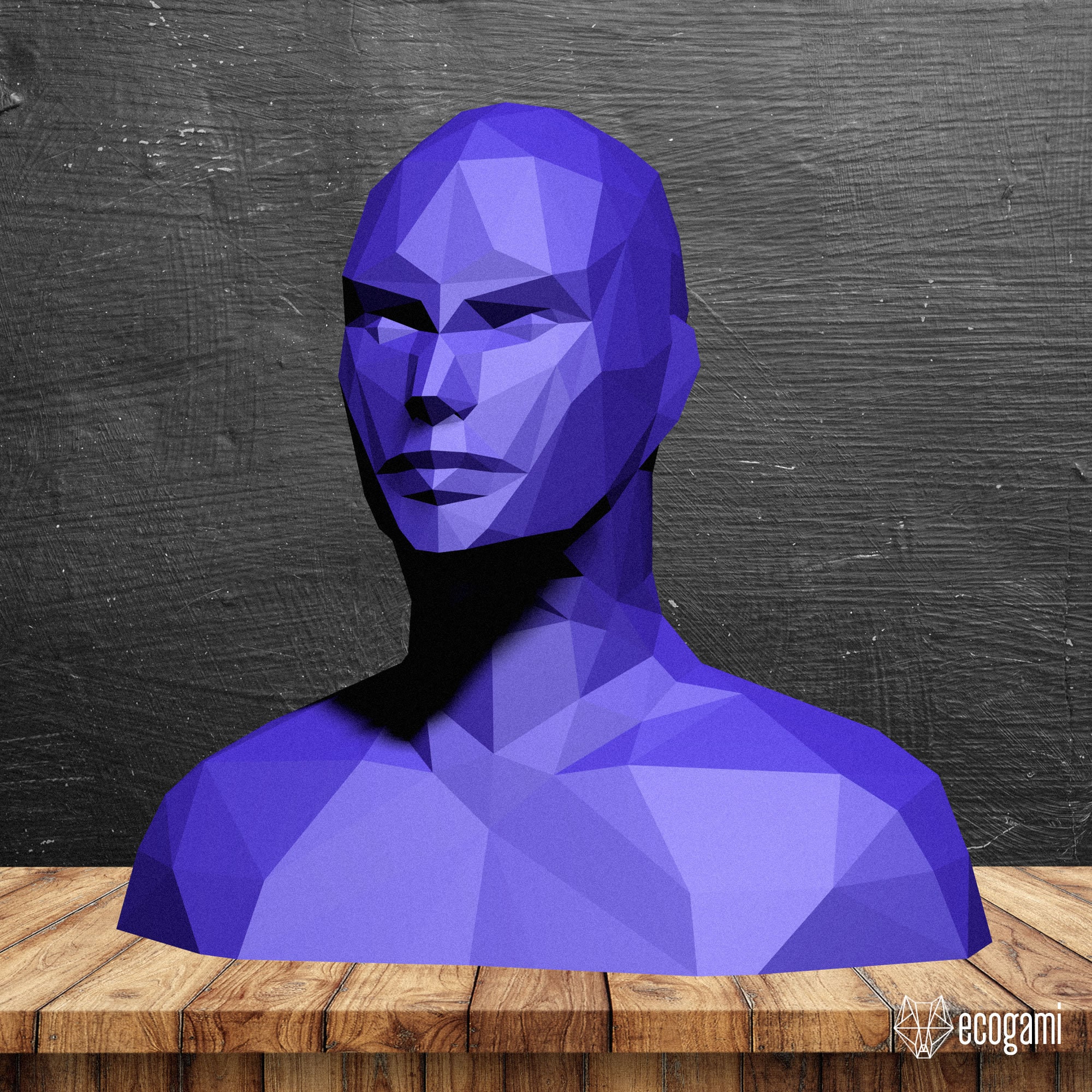 MANNEQUIN HEAD TEMPLATE | Papercraft Mannequin Head | 3d Puzzle ...