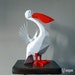Pelican Papercraft Sculptures, Printable 3D Puzzle, 3D Papercraft Pdf ...