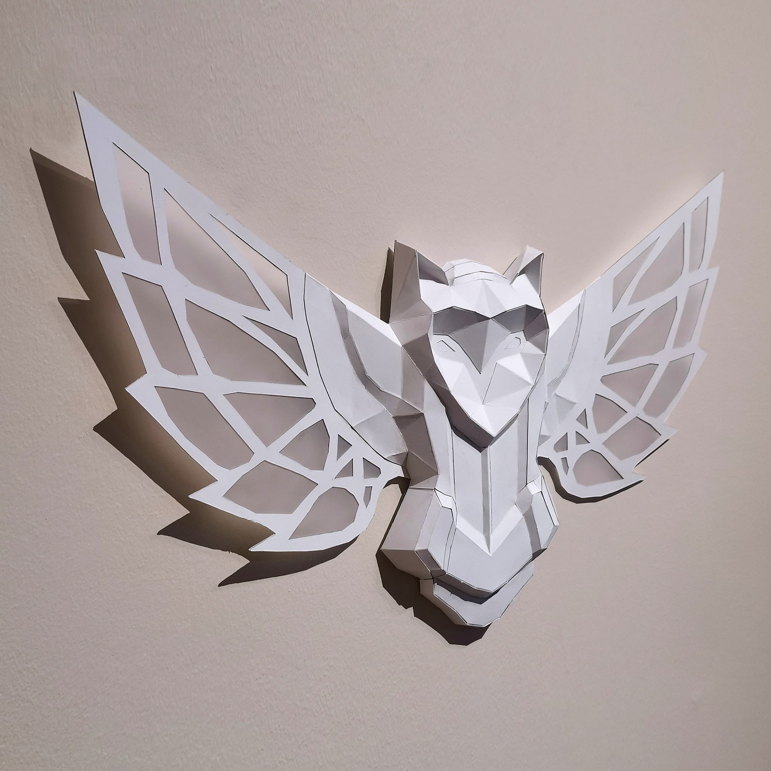 Owl Papercraft Sculpture Printable 3D Puzzle Papercraft Pdf - Etsy