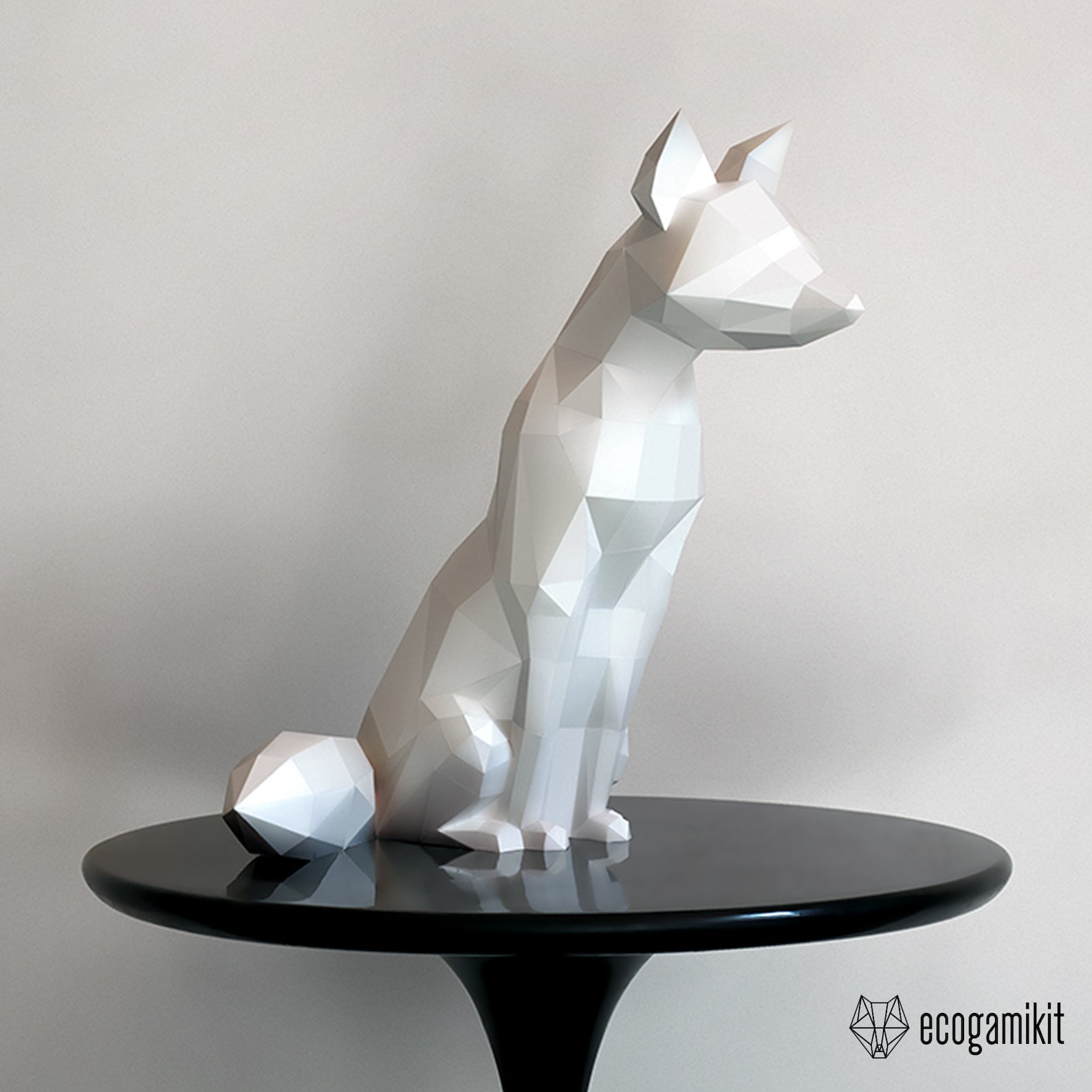 Fox Sculpture Papercraft 3D Craft Kit for Adults Puzzle to - Etsy