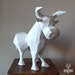 Bull Papercraft Sculpture Printable 3D Puzzle Papercraft Pdf - Etsy