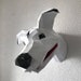 Dog Head Papercraft Sculpture, Printable 3D Puzzle, Papercraft Pdf ...