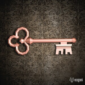 DIY KEY SCULPTURE | Key Puzzle Sculpture | 3d Printable Puzzle | Diy ...