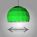 Hanging Paper Lamp Shade, Printable Lampshade EASY, Papercraft Pdf ...