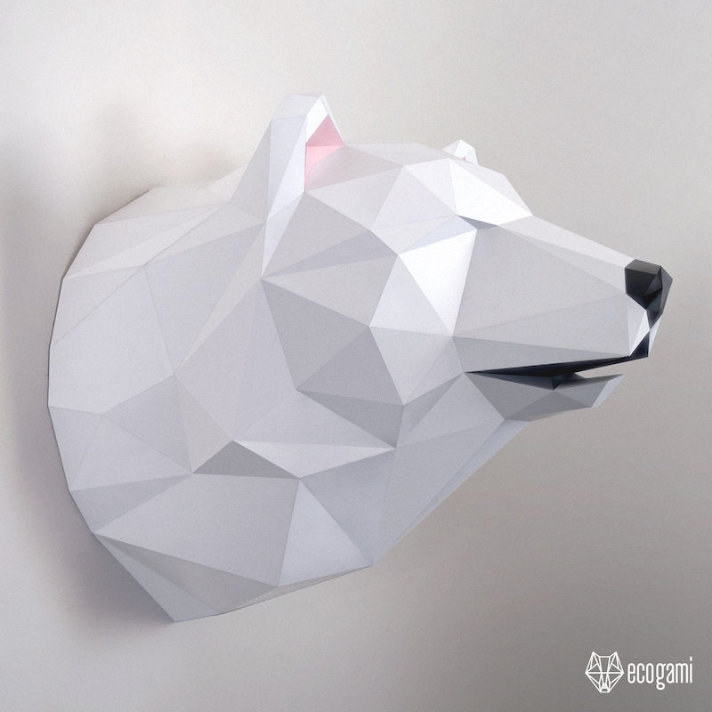 Bear Papercraft - Etsy