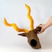Antelope Papercraft Sculpture, Printable 3D Puzzle, Papercraft Pdf ...