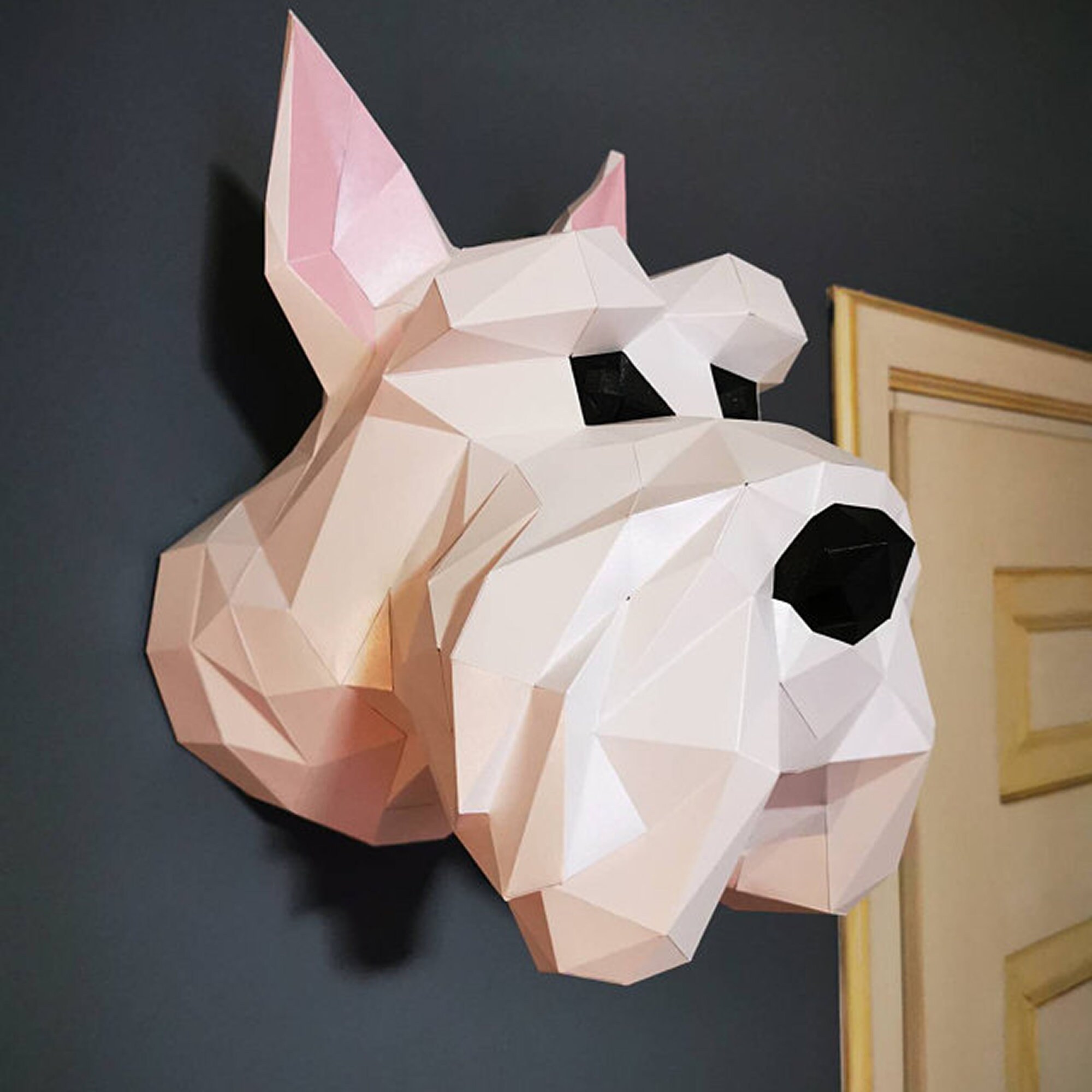 Scottie Papercraft Sculpture Printable 3D Puzzle Papercraft - Etsy ...