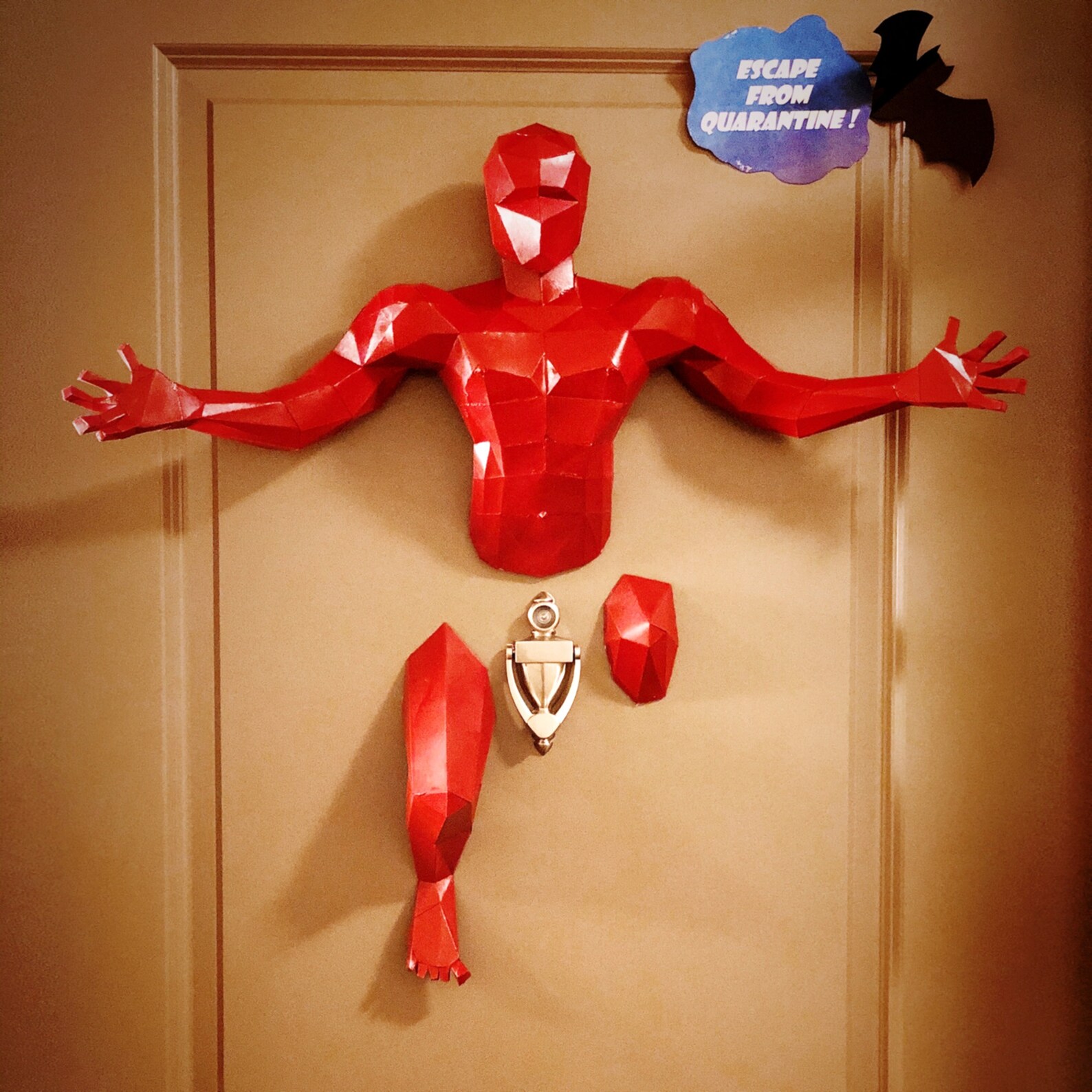 Hugging Man Papercraft Sculpture Printable 3D Puzzle - Etsy UK