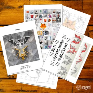 Bat Papercraft Sculptures, Printable 3D Puzzle, 3D Papercraft Pdf ...
