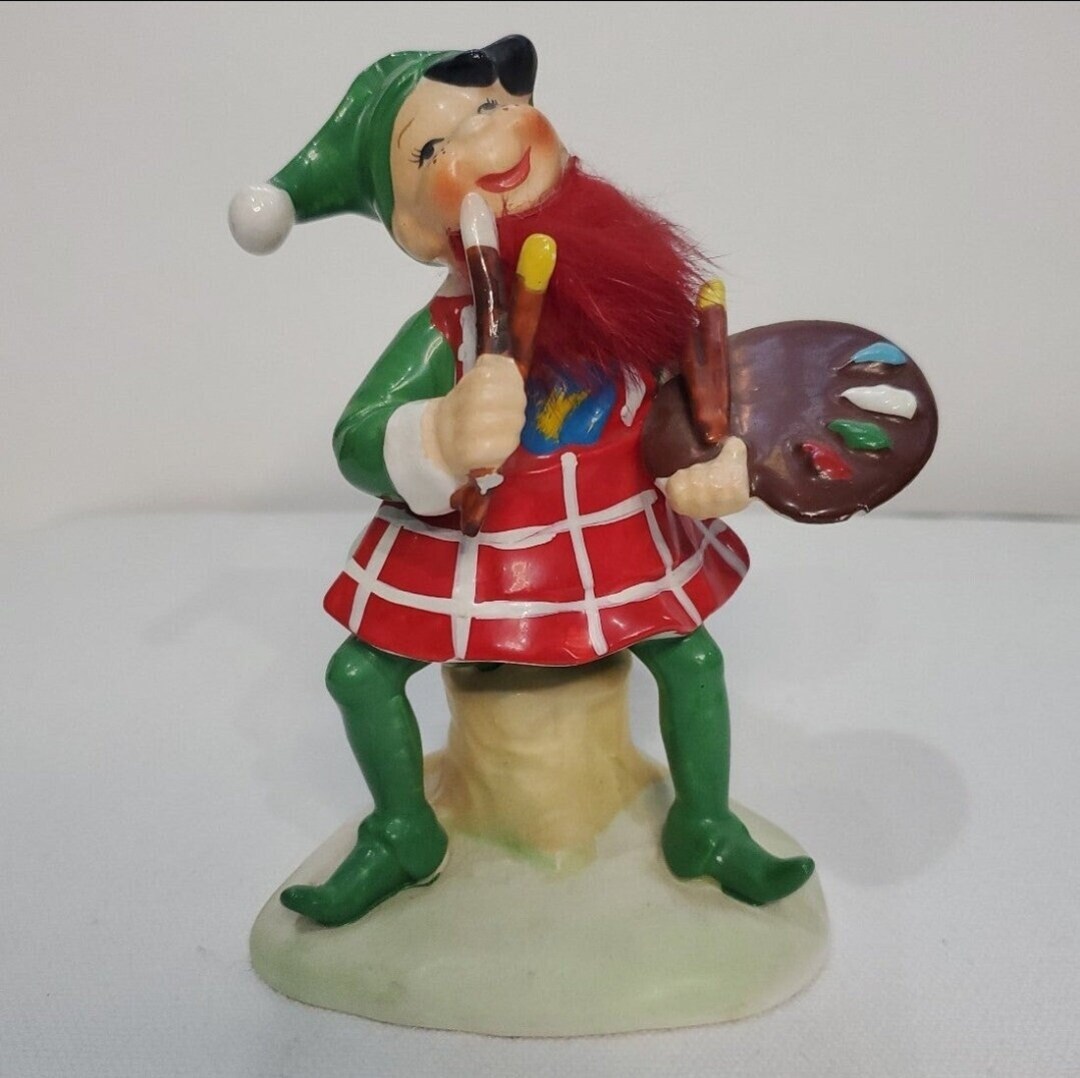 Napco 1959 Elf Pixie Artist - Etsy