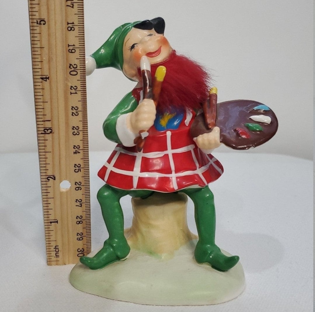 Napco 1959 Elf Pixie Artist - Etsy