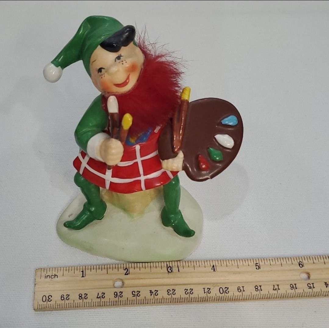 Napco 1959 Elf Pixie Artist - Etsy
