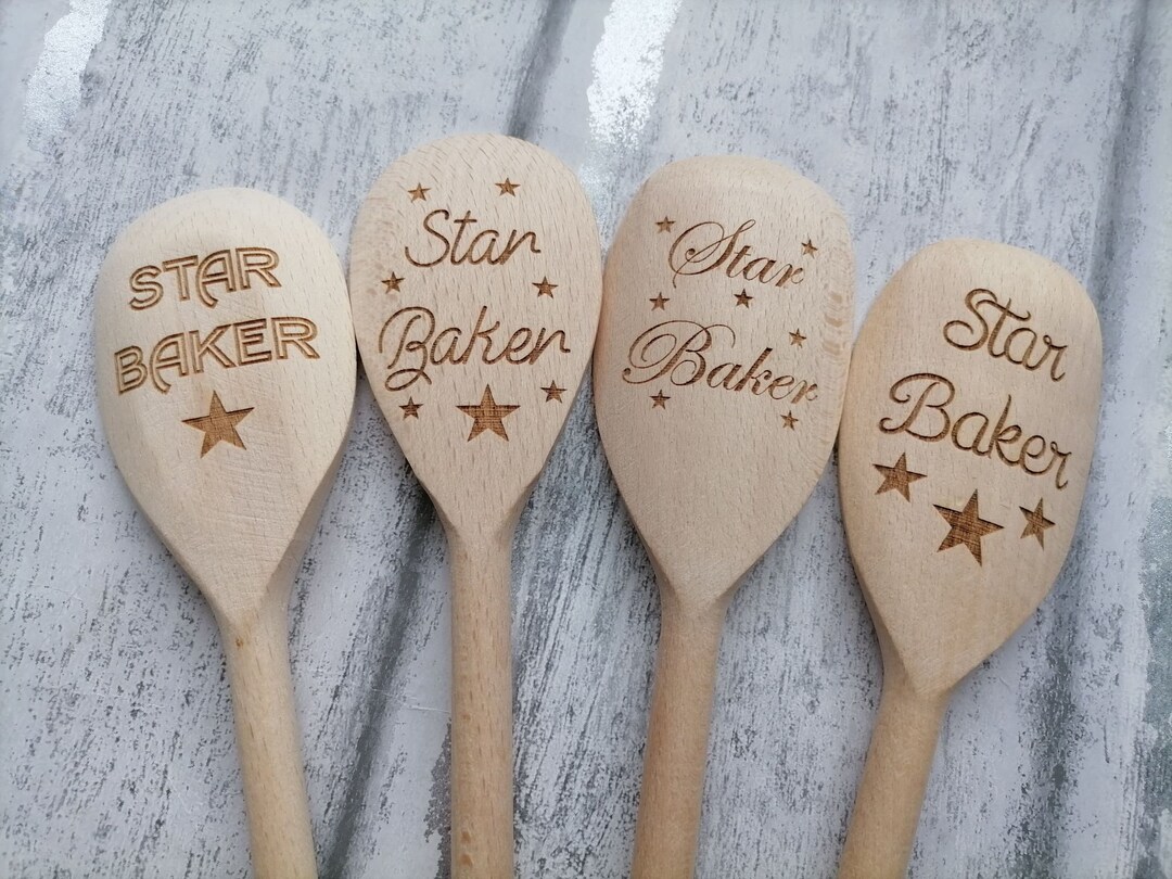 Star Baker Wooden Spoons | Star Bakers | Wooden Spoons for Star Bakers ...
